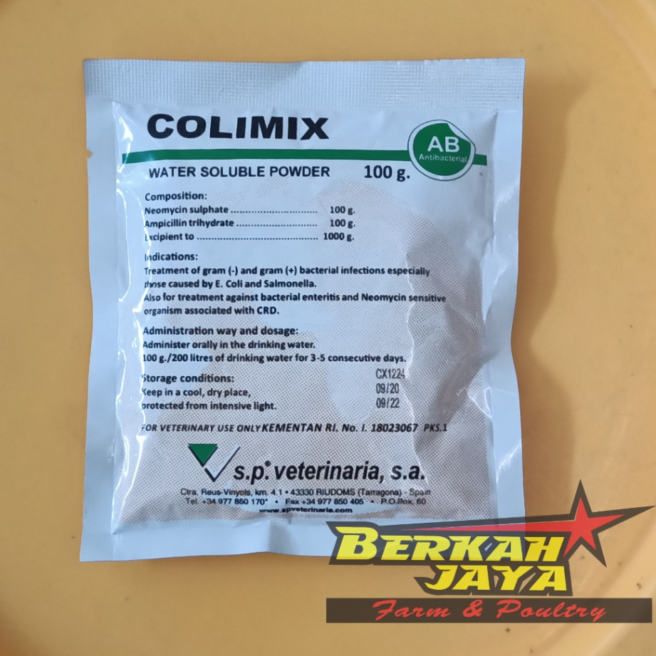 COLIMIX obat antibiotik ayam obat hewan | Lazada Indonesia