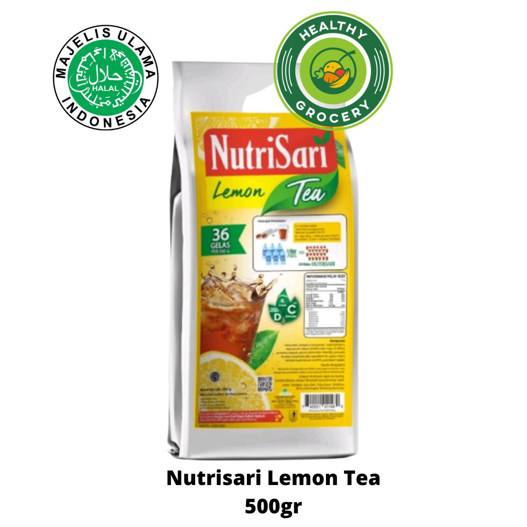 NutriSari Jeruk Peras Powder Refill 500gr / Lemon Tea Powder Drink ...