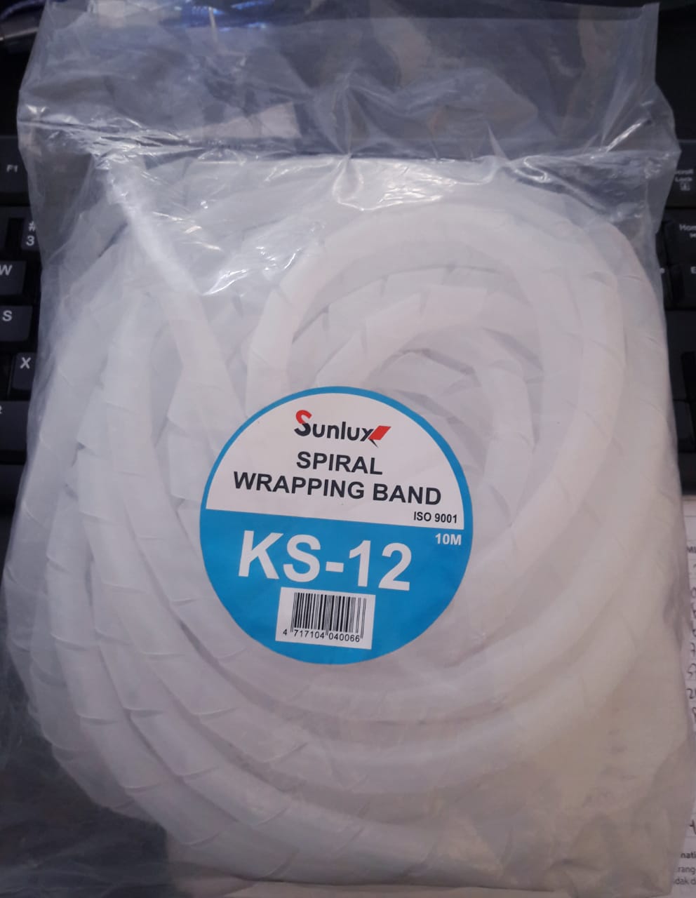 10meter Kabel sepiral Pelindung Pembungkus Kabel Spiral Wraping ...