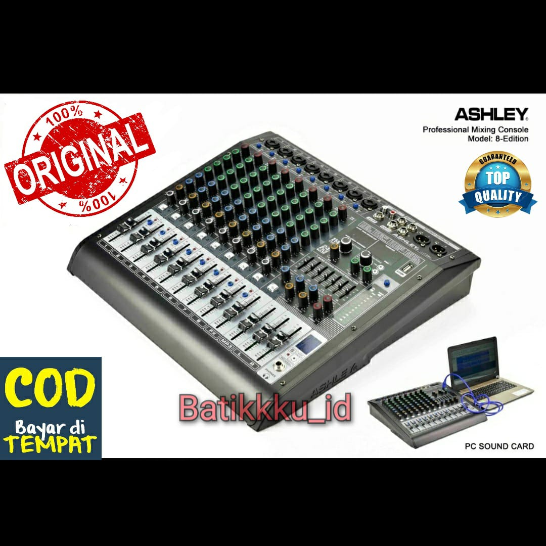 [NEW ORIGINAL] MIXER AUDIO ASHLEY 8 EDITION / 8EDITION / 8-EDITION (8 ...