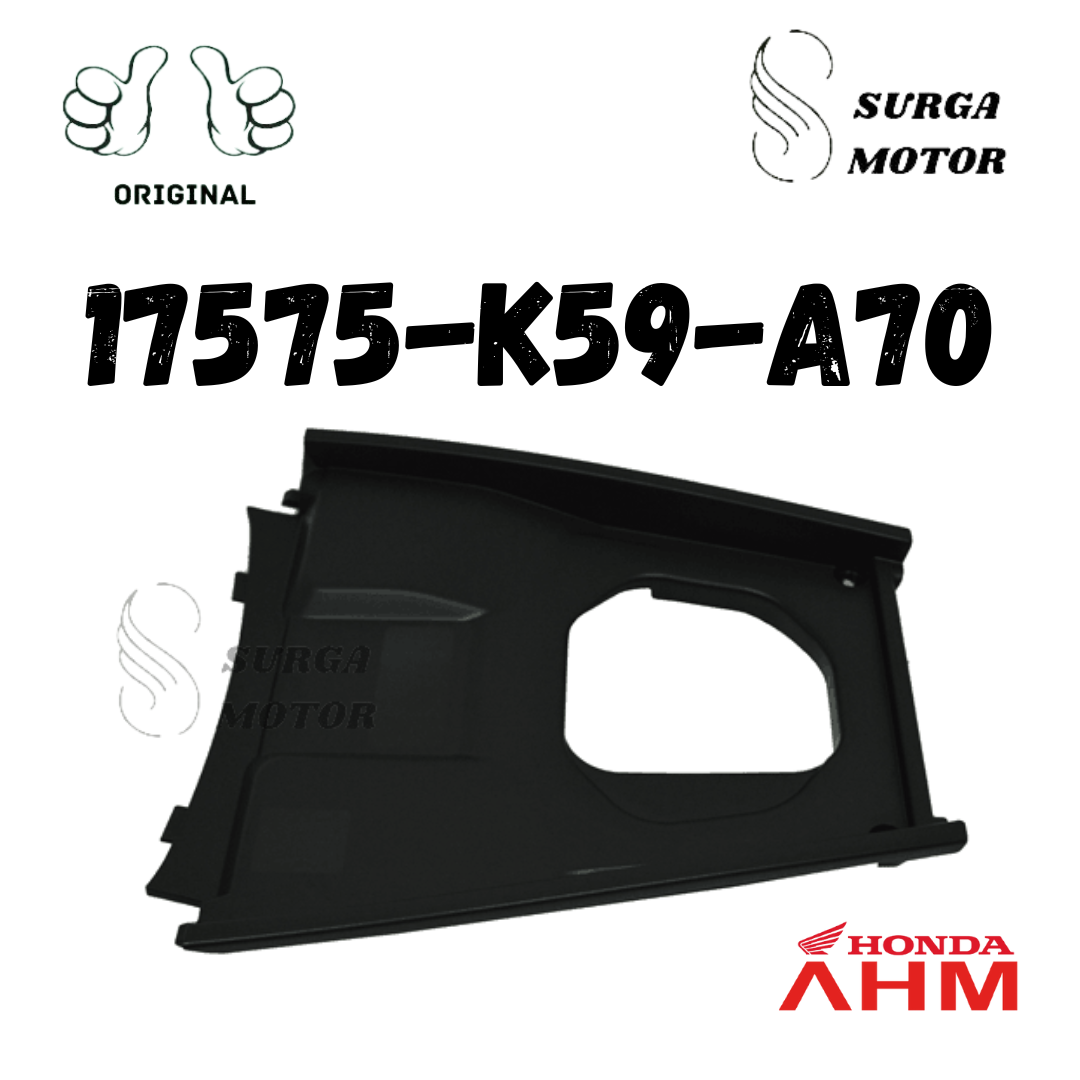 Cover Fuel Tutup Tangki Tank Bensin New Vario 125 150 eSP K60R K59J ...