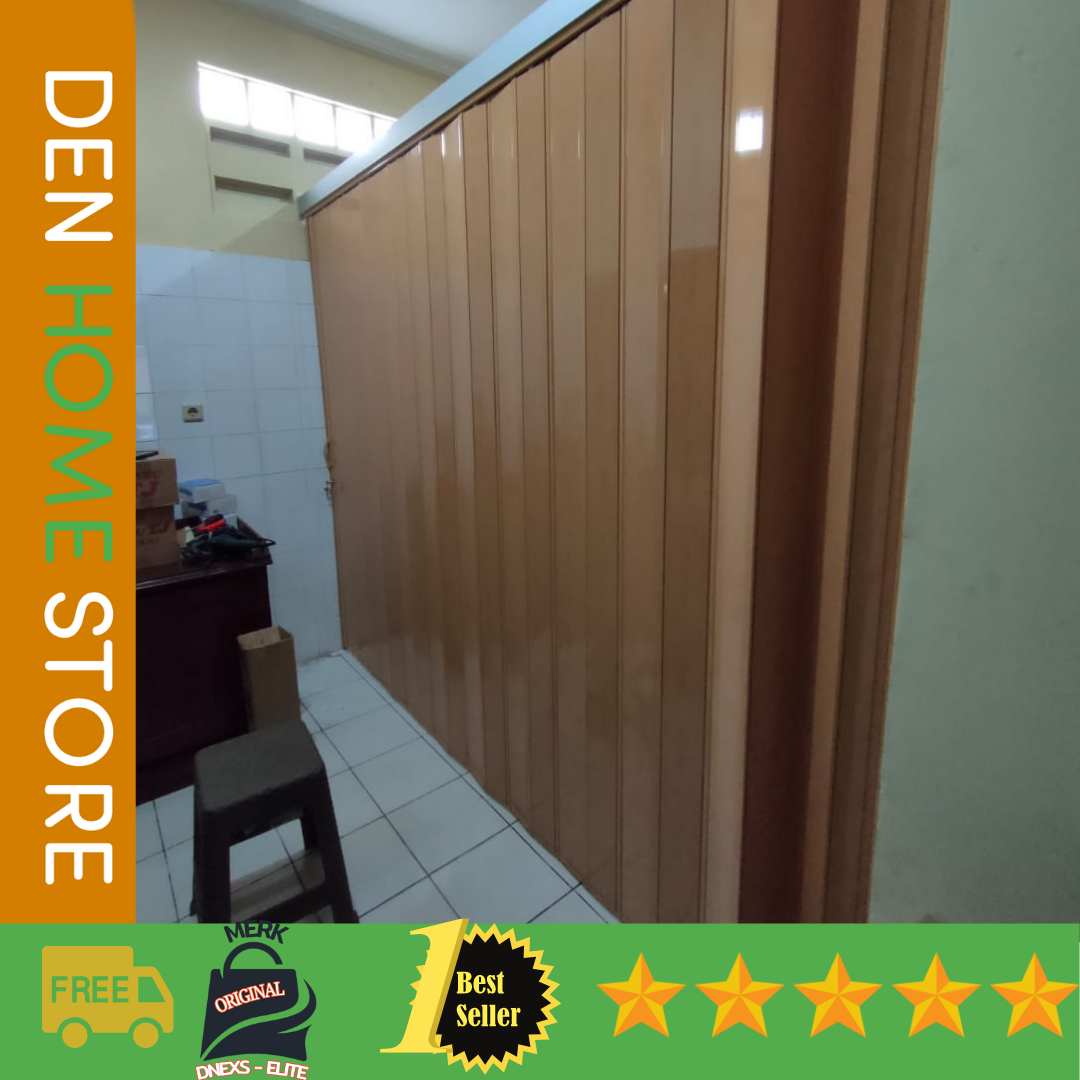Folding Door PVC / Pintu lipat plastik / penyekat ruangan rumah ...