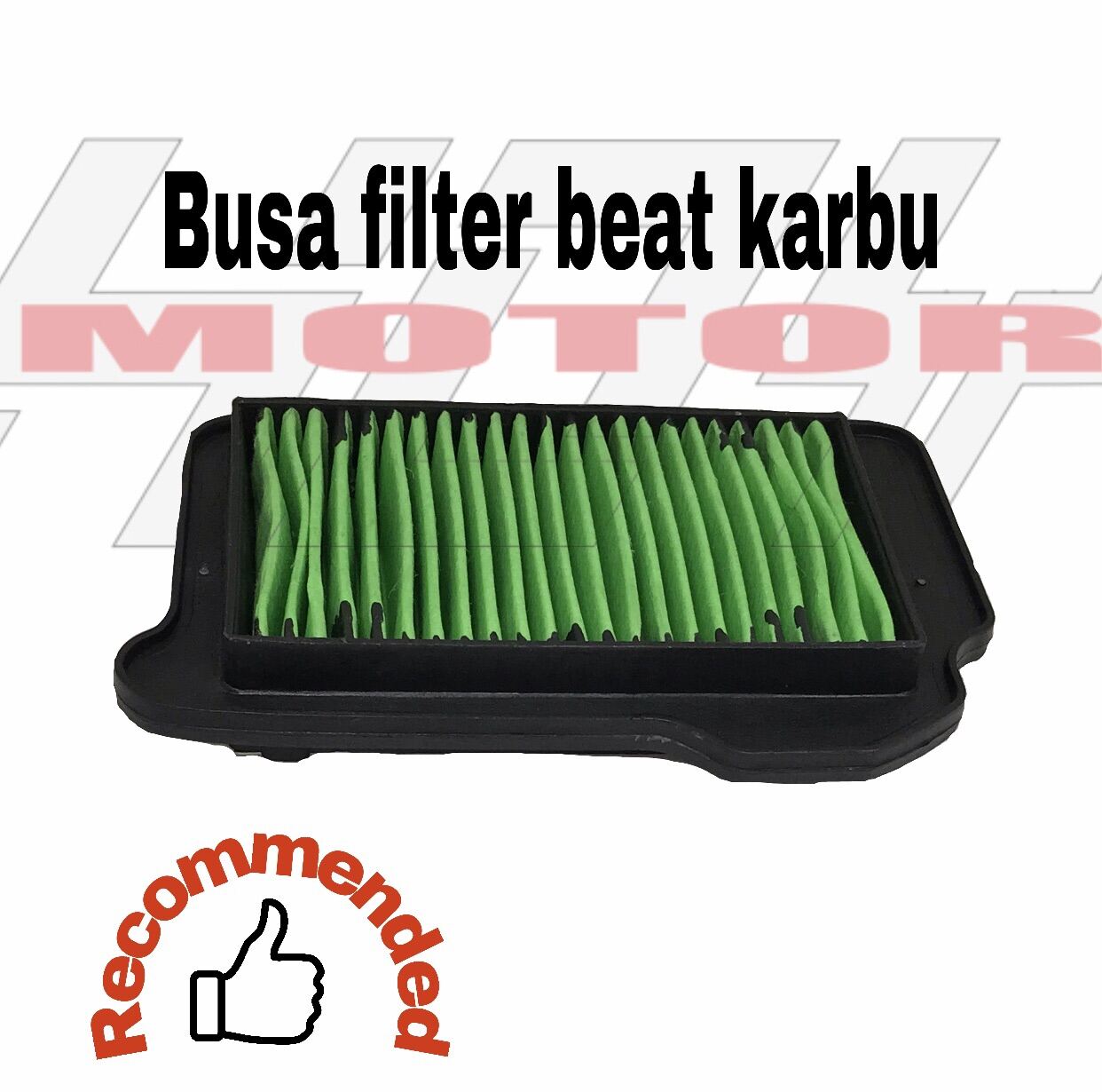 Busa filter Saringan Udara Filter Assy air Cleaner beat karbu | Lazada ...