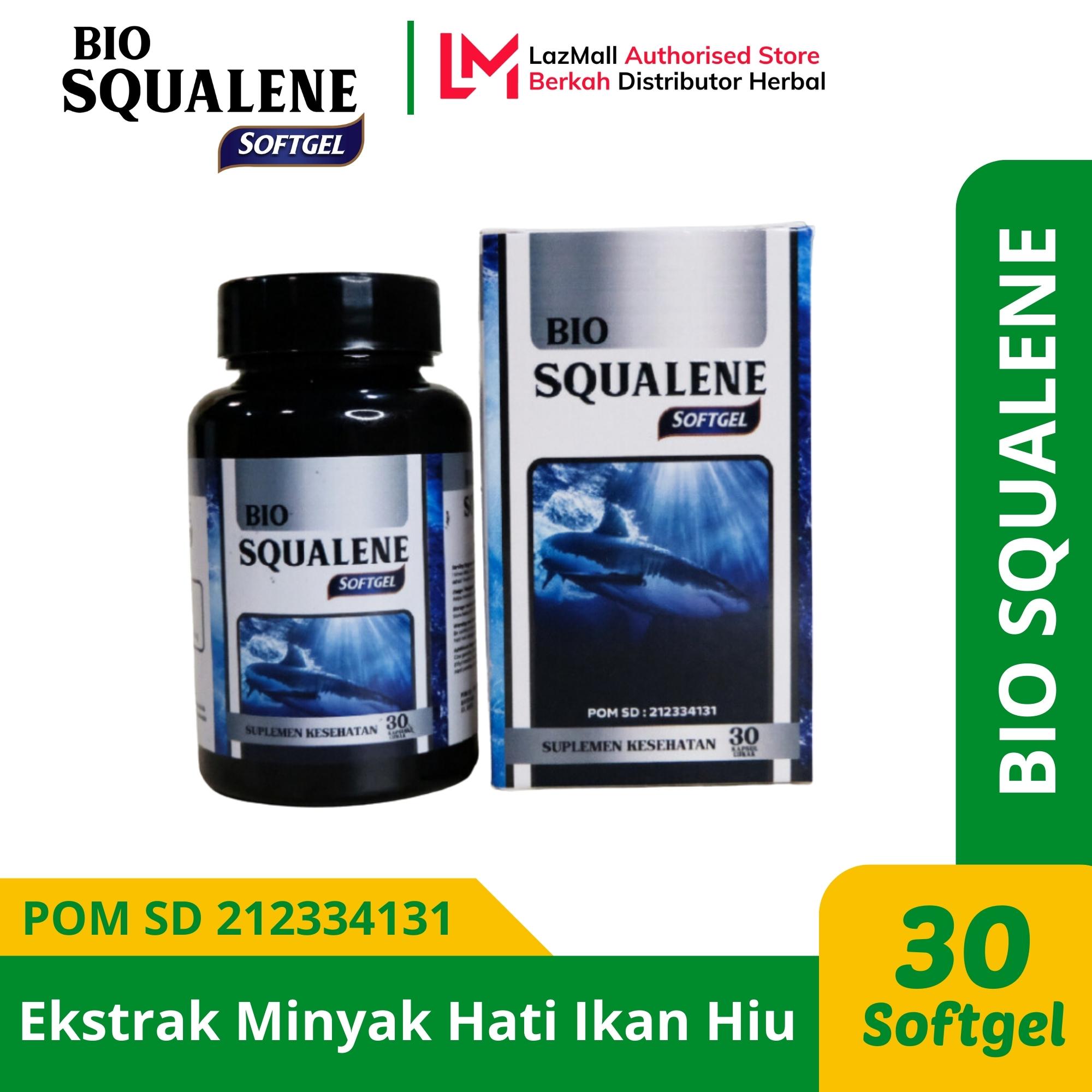 Bio Squalene Original - Squalene Minyak Ikan Hiu - Minyak Ikan Omga 3 ...
