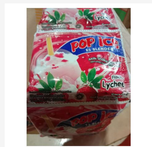 Pop Ice Es Blender Rasa Leci | Lazada Indonesia