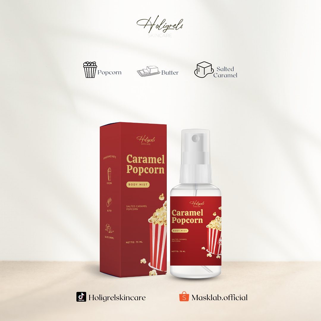 HOLIGERL READY - Parfum popcorn - Holigerl bodymist popcorn - favorit ...