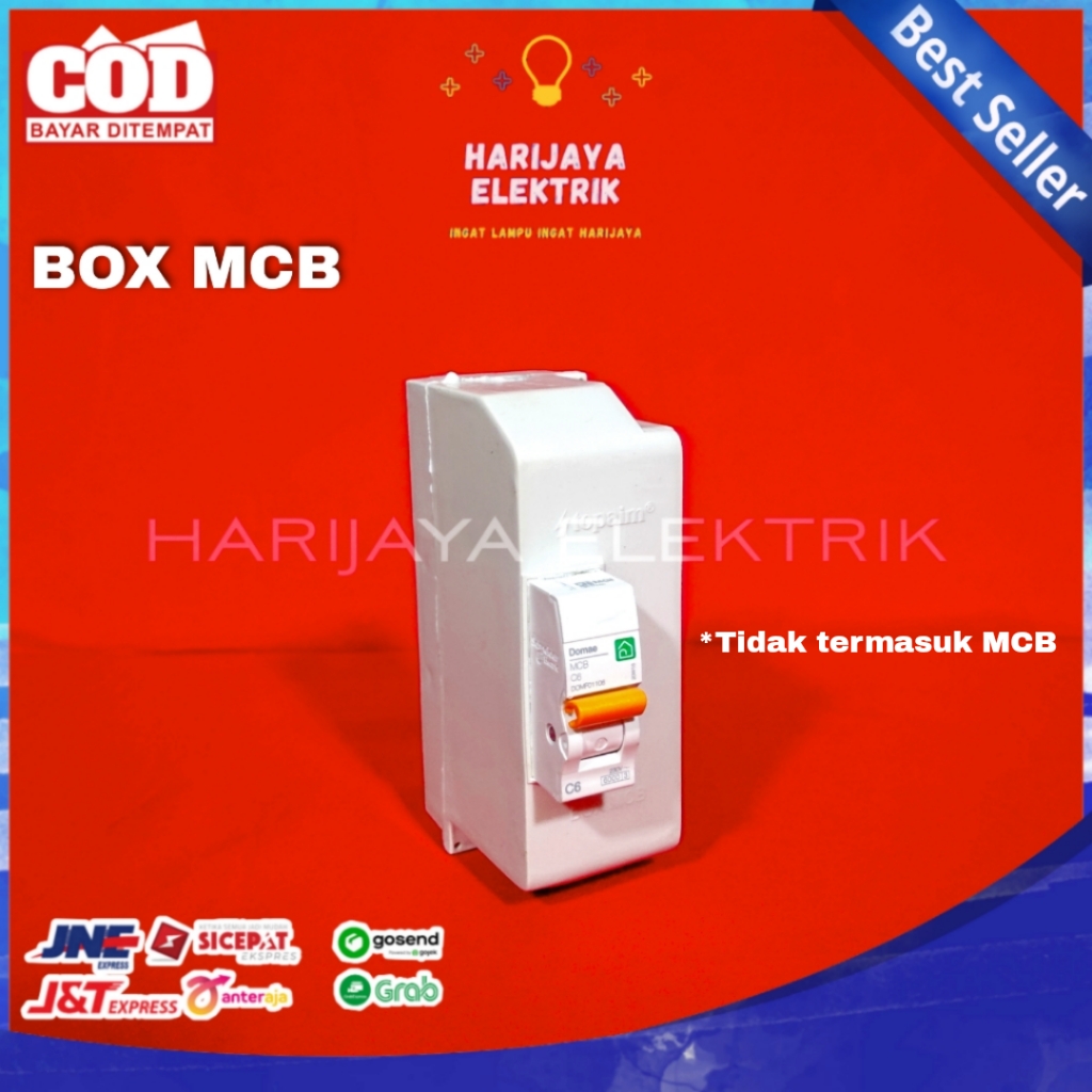 BOX MCB 1 GROUP OUTSIDE OUTBOW 1P OB RUMAH MCB KOTAK SATU GRUP TEMPEL ...