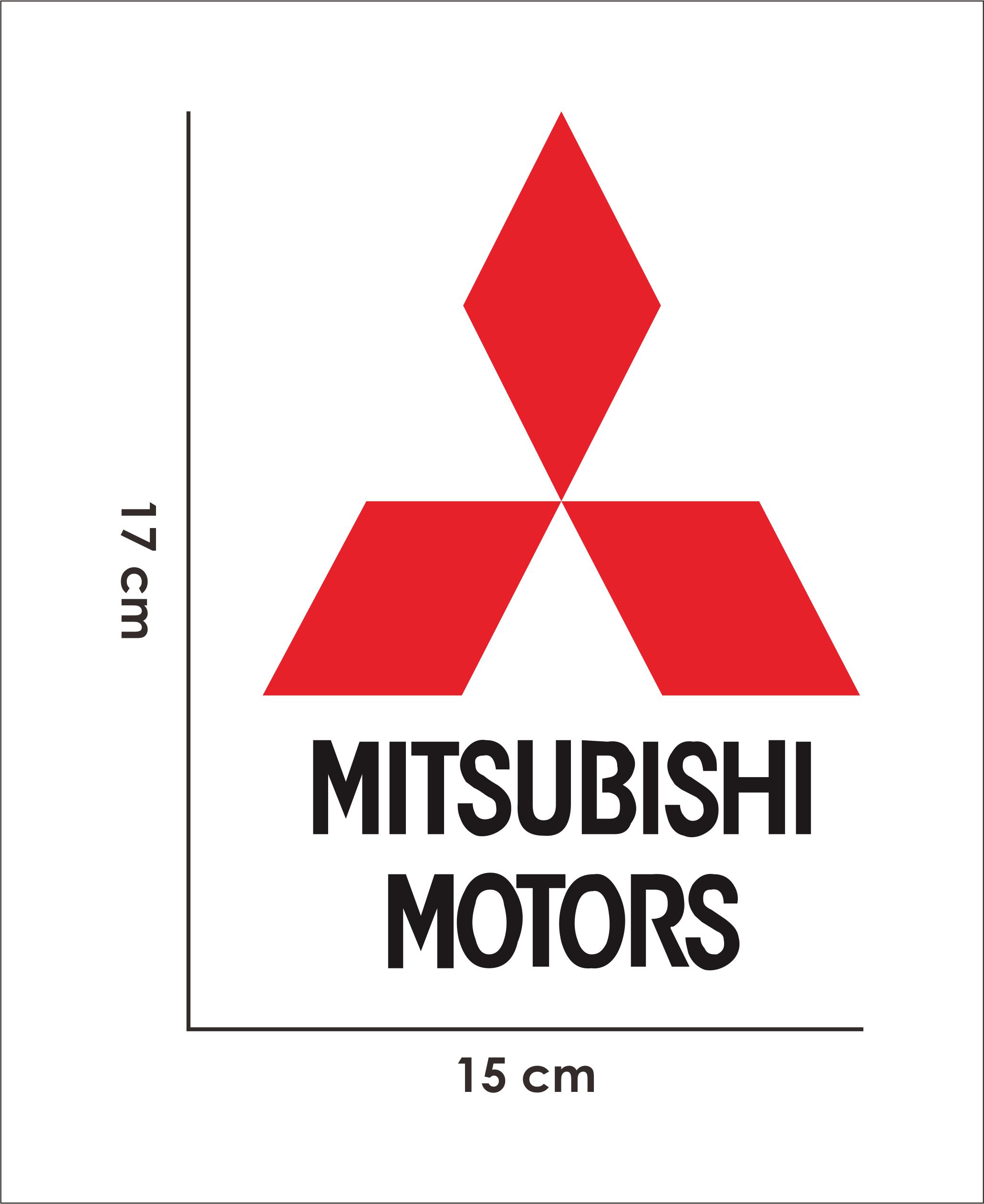 Stiker Mitsubishi Motors Cutting Sticker | Lazada Indonesia