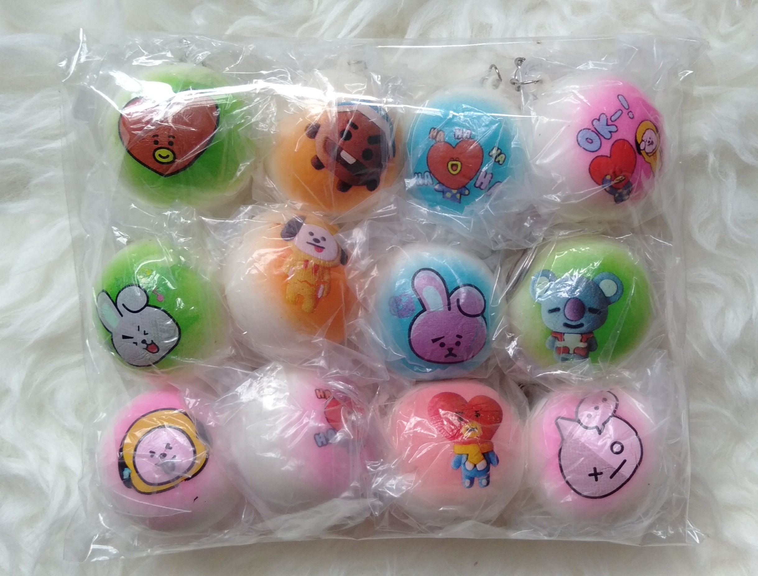 Squishy Bakpao Karakter BT21 Wangi dan lembut / Squishy Lembut ...