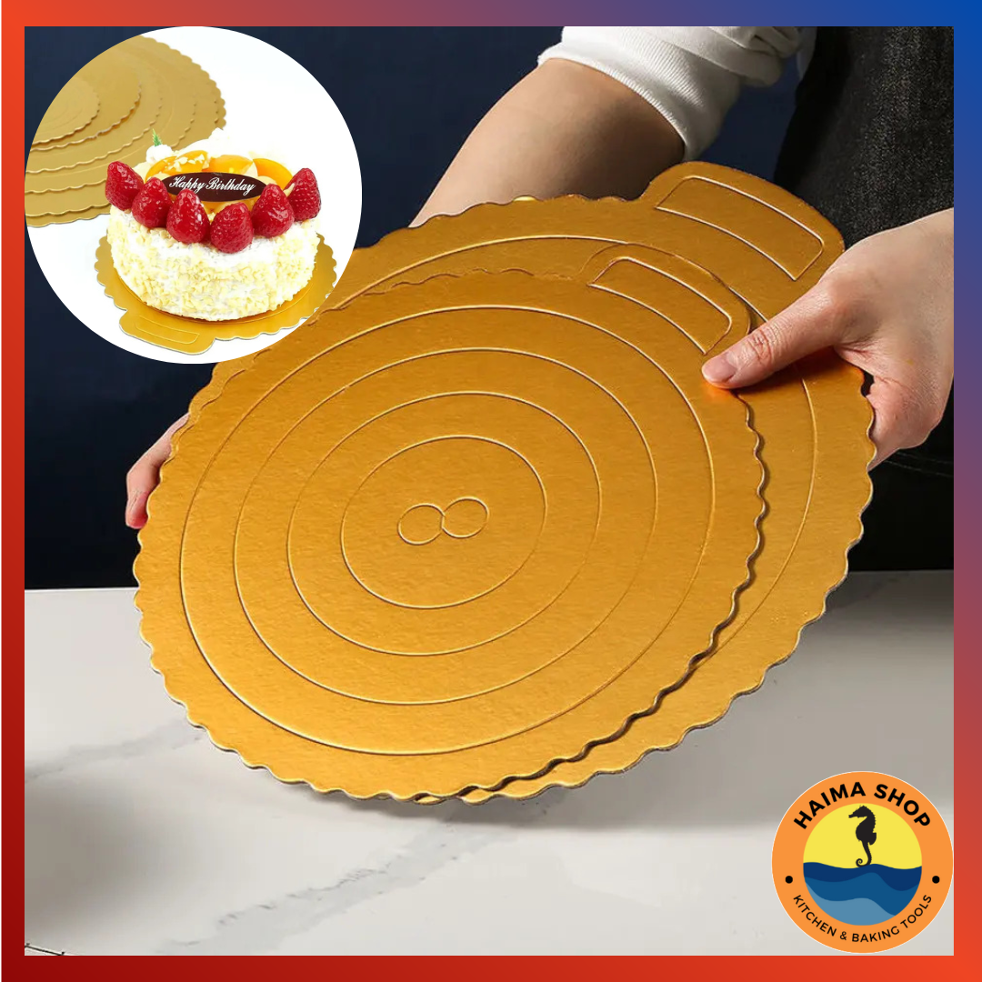Tatakan Kue/Alas Cake Karton / Mini Cake Board/ Slice Cake Base / Alas ...