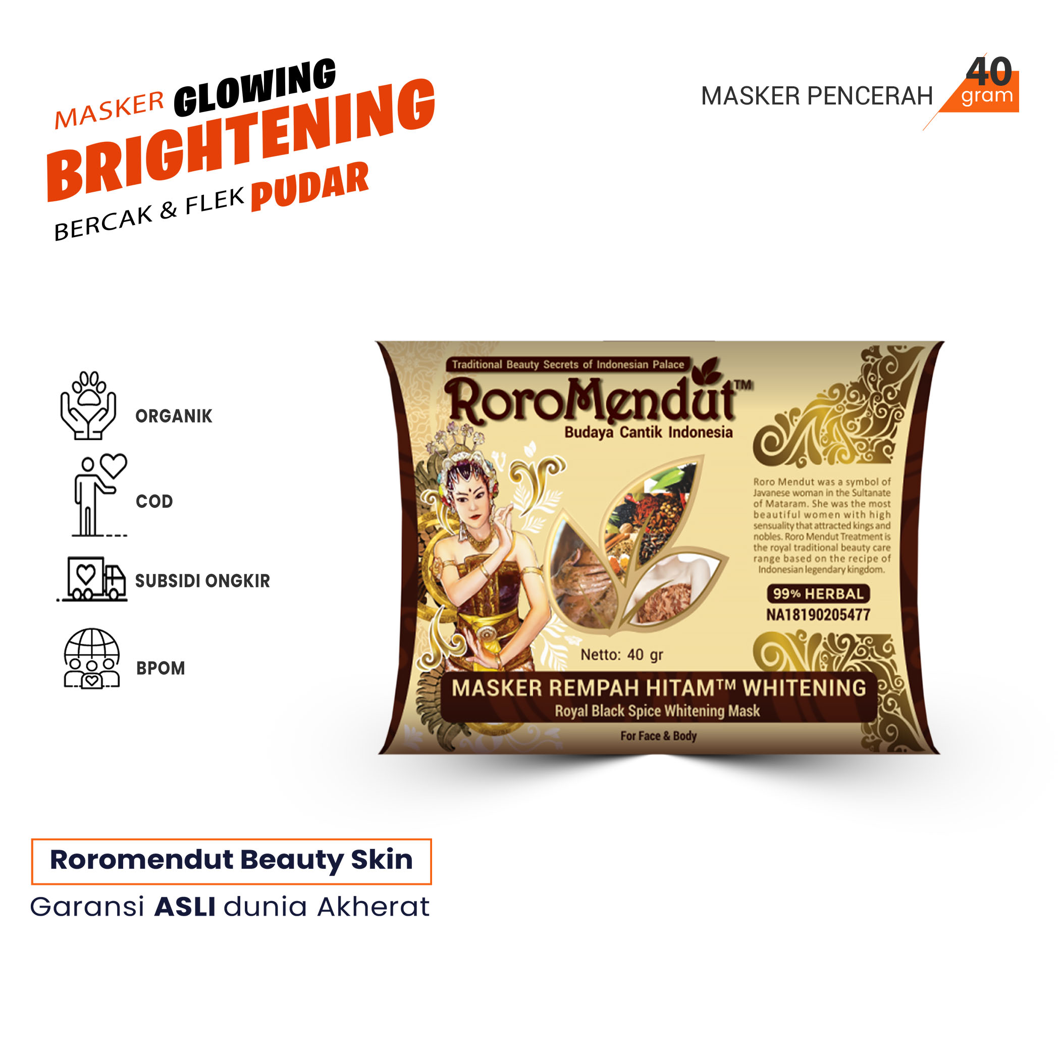 Roro Mendut Red Jelly Rosehip,Glowing Skincare Booster Roro Mendut ...