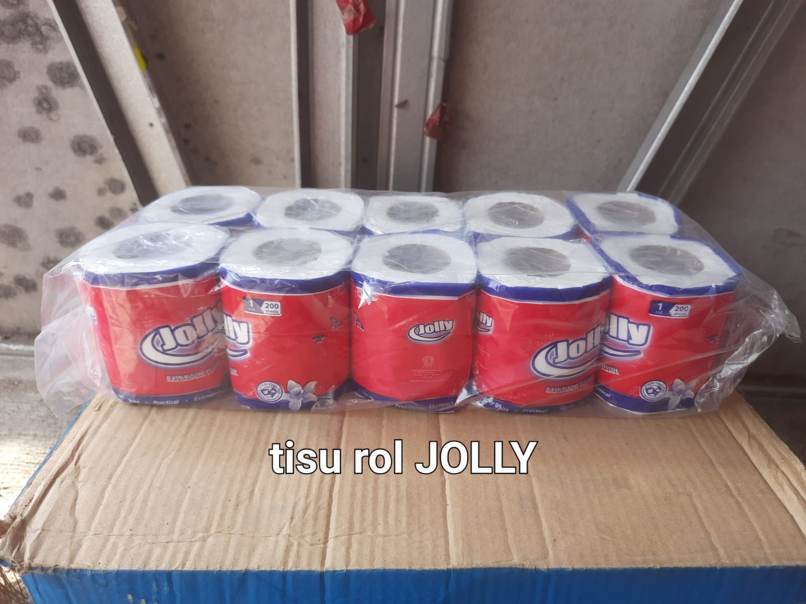 tissu tisu tissue JOLLY toilet roll bathroom 200s 10rol/pak | Lazada ...