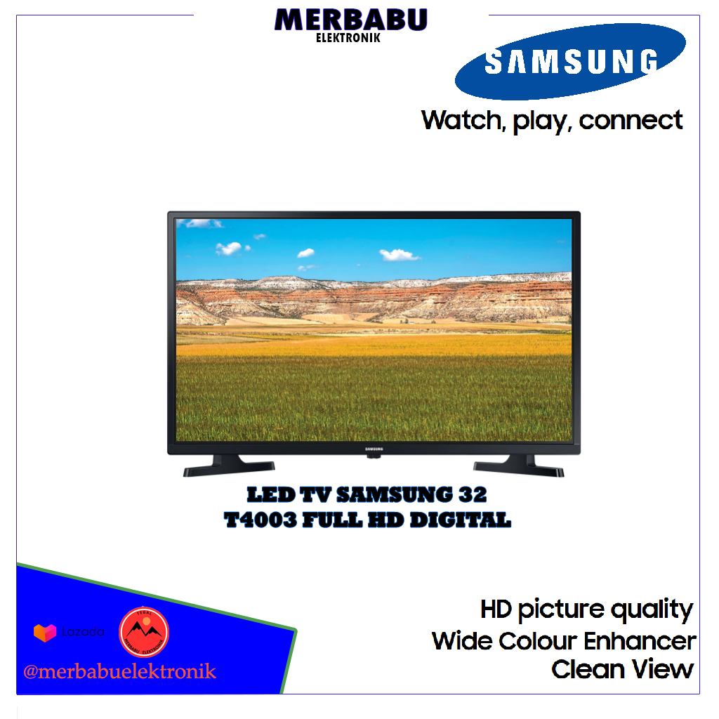 LED TV SAMSUNG 32 T4003 FULL HD DIGITAL / T4003 32 INCH | Lazada Indonesia