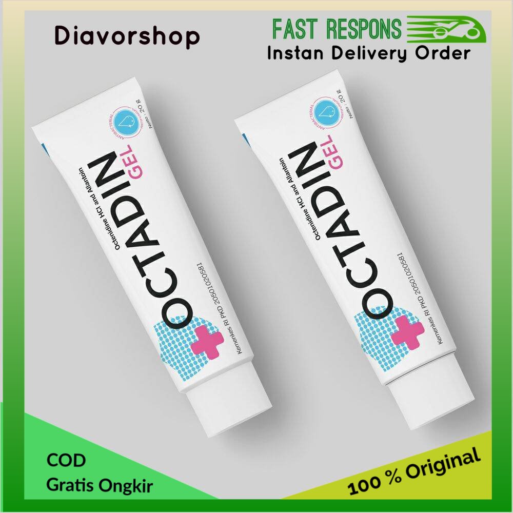 OCTADIN Gel 20gr - Antiseptik Perawatan Kulit & Mencegah Infeksi Luka ...