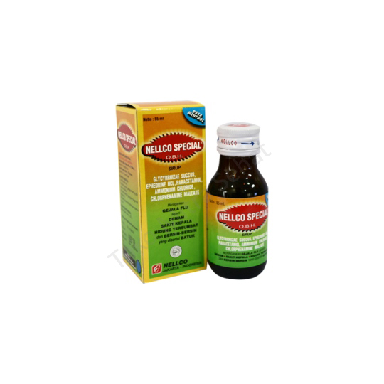 OBH Nellco Special PE Sirup 55 ml / obat batuk pilek demam / obat batuk ...