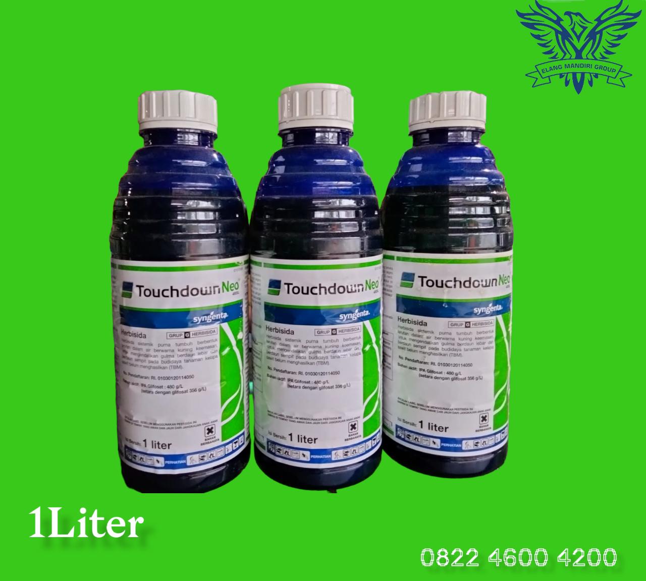Touchdown Neo 480SL 1 Liter Dari Syngenta Isi Pembasmi Rumput Sampai Ke ...