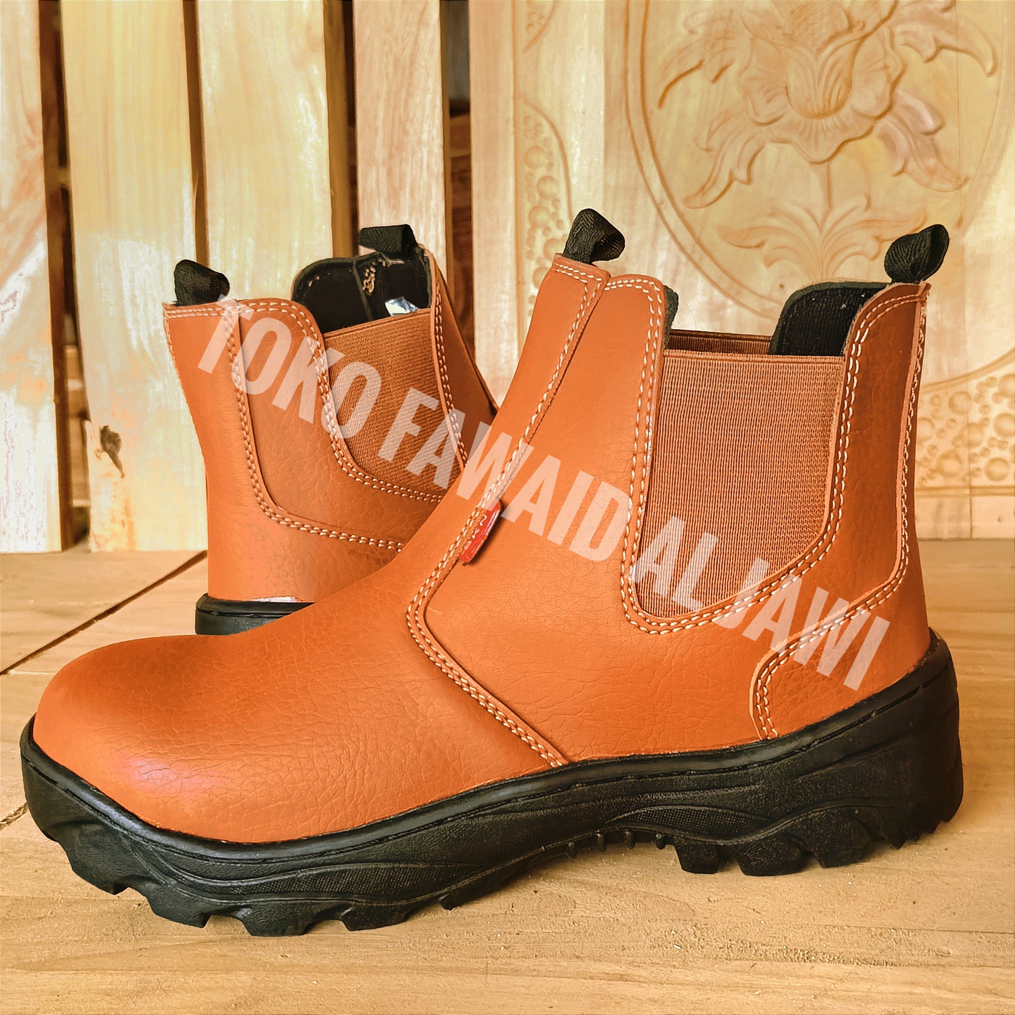 SEPATU SAFETY SEPTI SAVETI SLIP-ON SEPATU KESELAMATAN KERJA PABRIK ...