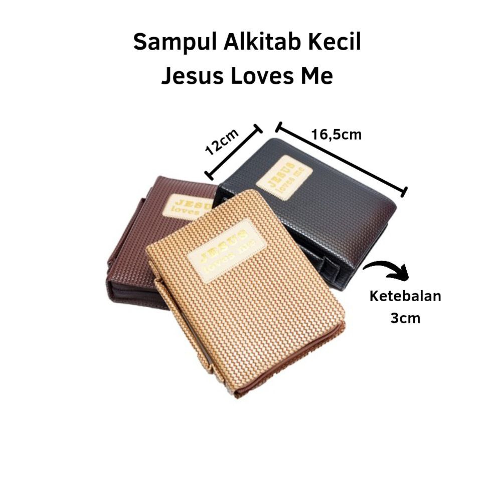 Sampul Alkitab Kecil - Jesus Loves Me - Sampul Buku - Sampul Kecil ...
