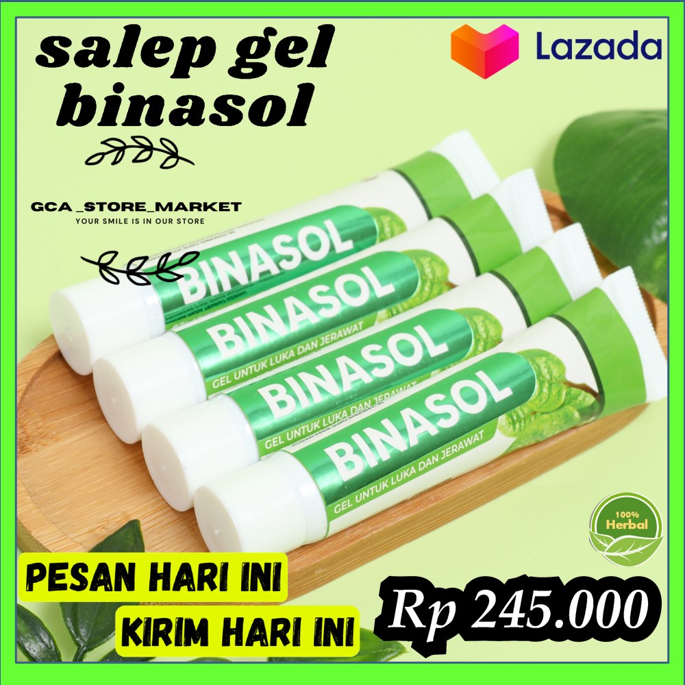BINASOL GEL OBAT LUKA | Salep Binasol Untuk Mengatasi Jerawat Dan Kulit ...