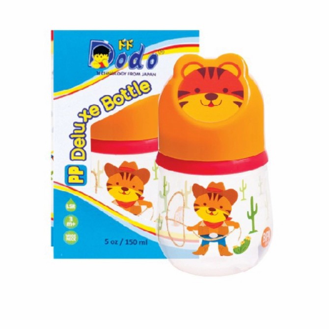 Dodo Deluxe Bottle Botol Susu PP Deluxe Wide Neck 5 Oz/150 ml | Lazada ...