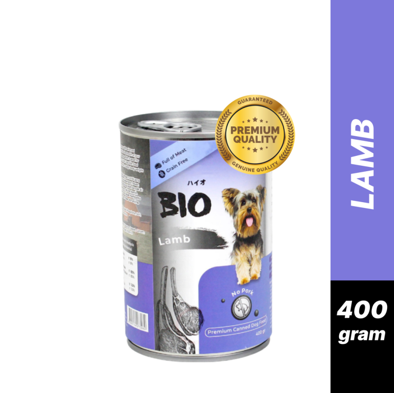 Wet Food BIO DOG Kemasan Kaleng 400 gr - Makanan Kaleng Basah Anjing ...