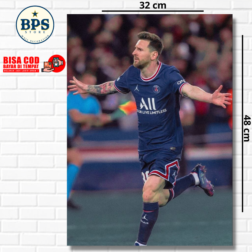 POSTER LIONEL MESSI PSG - FOTO PEMAIN MESSI - POSTER PSG - POSTER ...