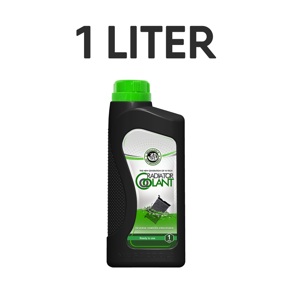 Megacools Radiator Coolant 1 Liter & 5 Liter - Green RED - Air ...