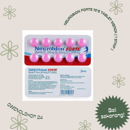 NEUROBION FORTE 10'S TABLET MERCK ( 1 STRIP ) | Lazada Indonesia