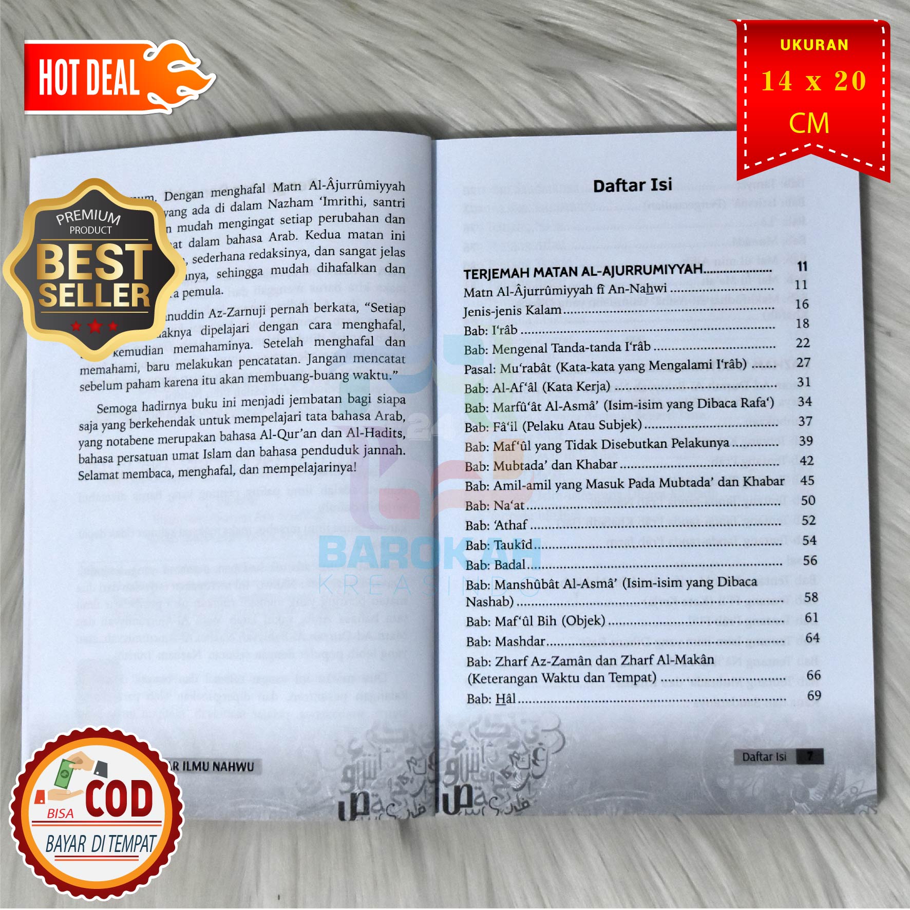 Bisa BAYAR DITEMPAT - Buku Dasar-Dasar Ilmu Nahwu - Pustaka Arafah, Buku Ilmu Nahwu, Buku ...