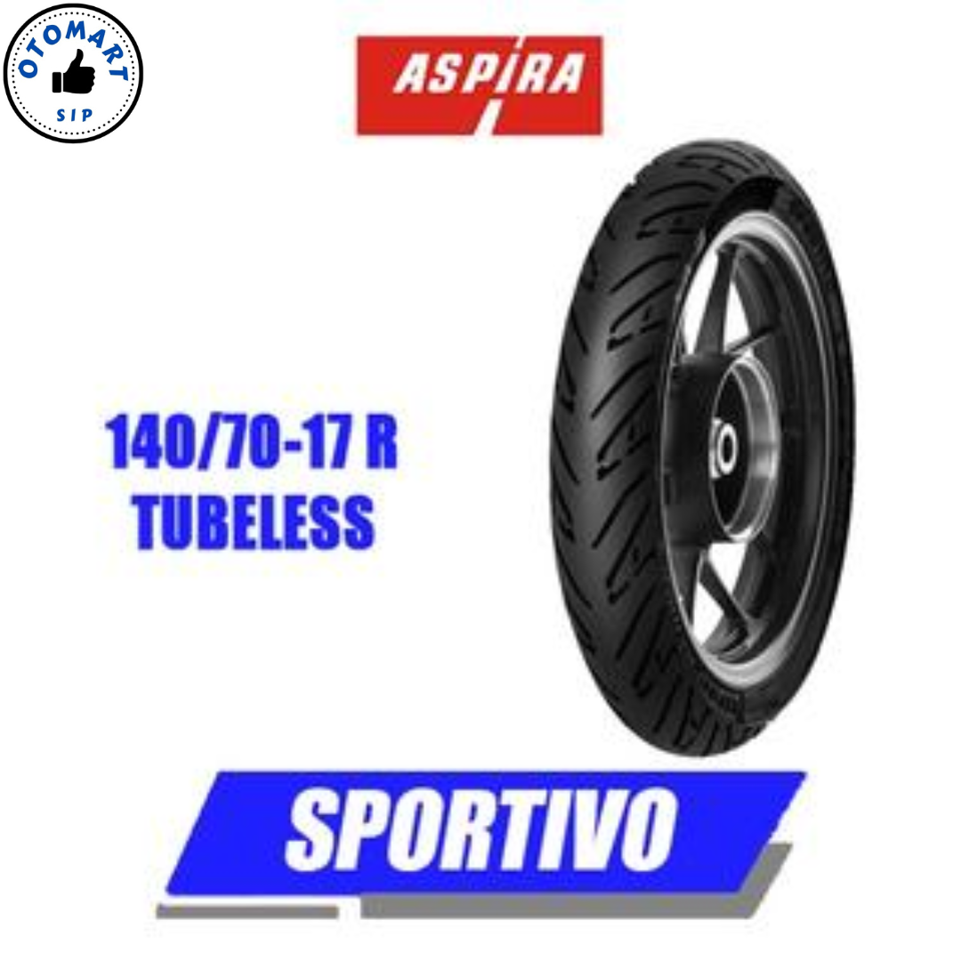Ban Aspira Premio Sportivo 140 70 17 R Tubeless motor Sport cbr r25 ...