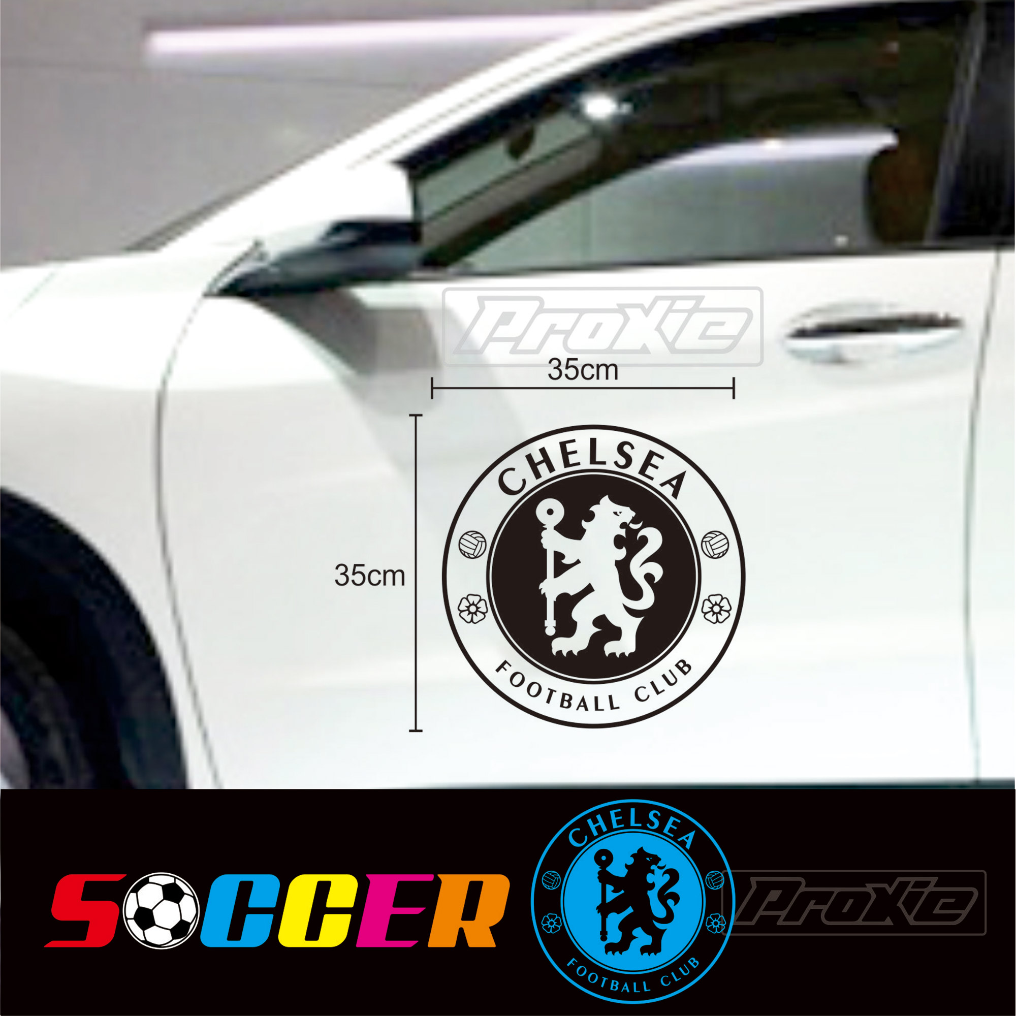 Cutting sticker mobil stiker logo chelsea stiker chealsea sticker ...