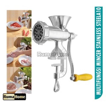 Alat Penggiling Manual A10 dan A12 meat mincer / meat grinder /gilingan ...