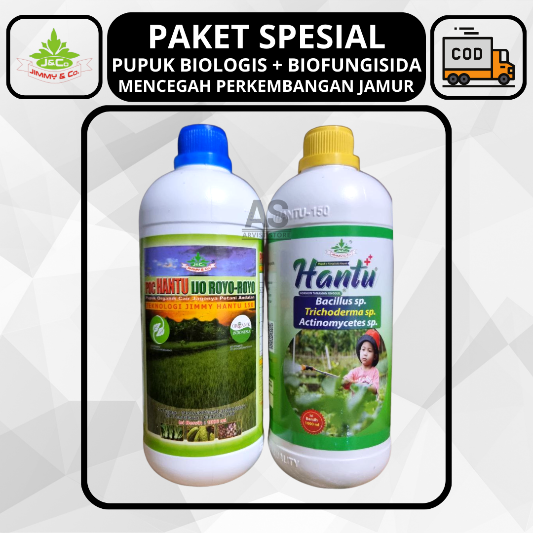 PAKET SPESIAL Pupuk Organik Cair POC IJO ROYO ROYO & Pupuk + Fungisida ...
