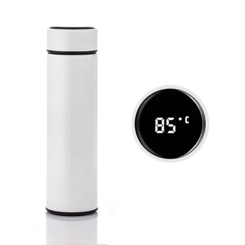 COD Termos SUHU Termos LED Temperatur Botol Minum Air Panas Stainless ...