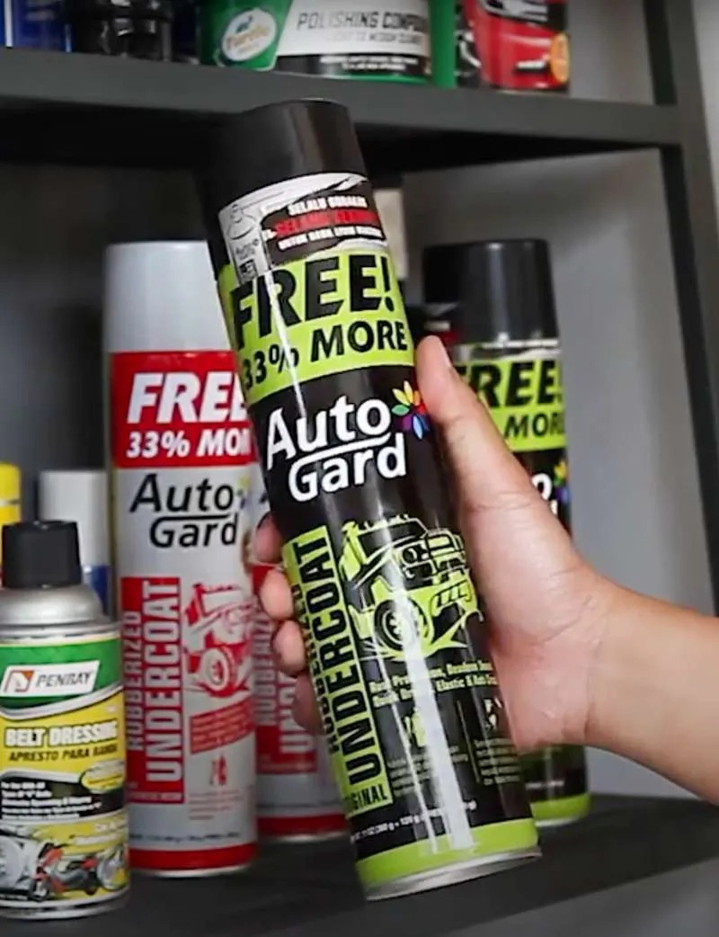 AutoGard Rubberized Undercoat Original Cat Semprot Peredam Anti Karat ...