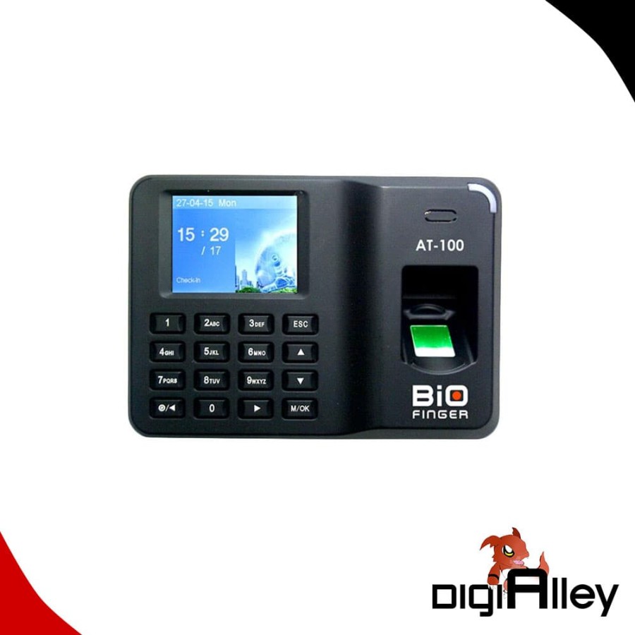 Finger Print AT100 Mesin Absensi Bio Finger Absen Sidik Jari AT 100 ...