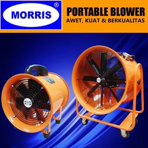 MORRIS mesin portable Ventilator Blower Mbp10 10 inch Exhaust Kipas An ...