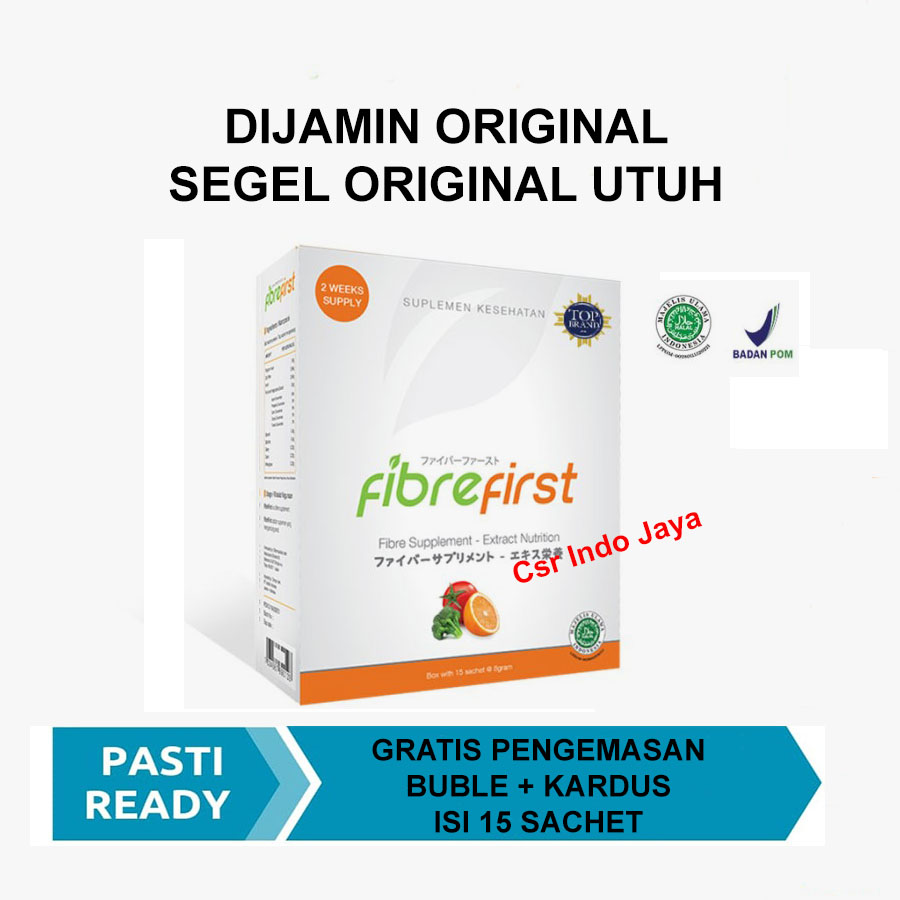 FIBRE FIRST Isi 15 Sachet Fiber First Fibrefirst Fiberfirst Diet Detox | Lazada Indonesia
