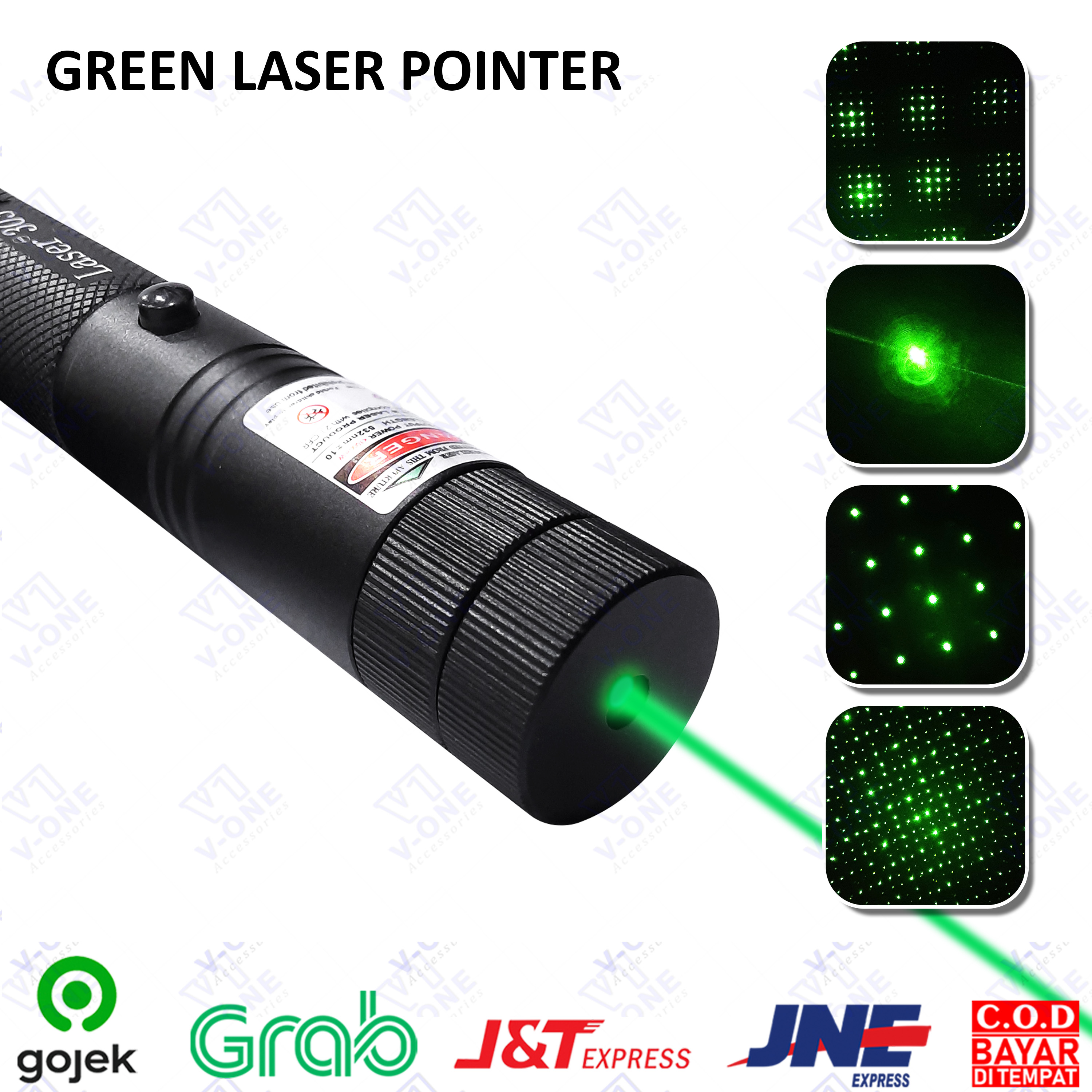 GREEN LASER POINTER / LASER POINTER 303 / LASER PRESENTASI | Lazada ...