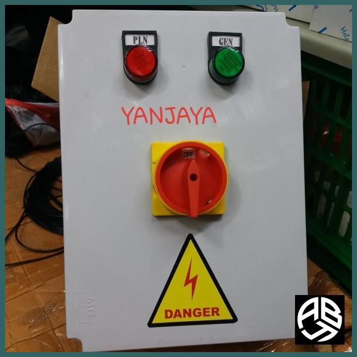 PANEL PLN GENSET MANUAL PLN OFF GENSET MAX LISTRIK 2200WATT - ABINAYA7 ...