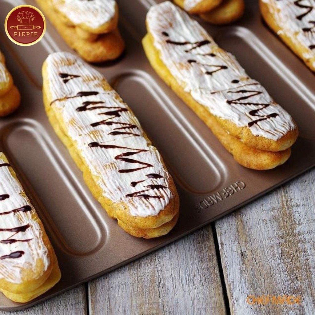 Loyang roti hotdog/cetakan roti hotdog/ring roti eclair/cetakan roti ...