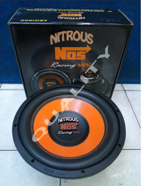 SPEAKER SUBWOOFER 12 INCH ADS NITROUS NOS doublecoil 1000 watt | Lazada Indonesia