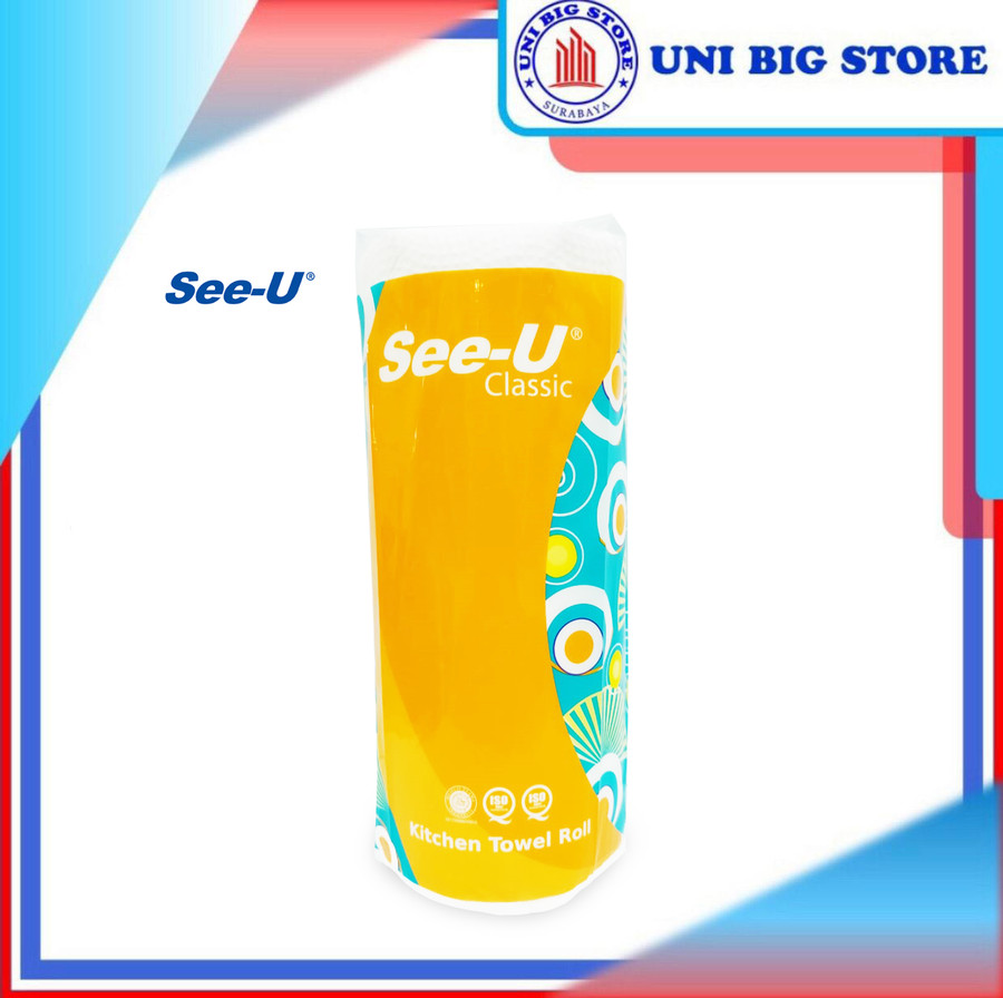 See-U See U Tissue Classic Kitchen Towel Roll Tisu Rol Dapur | Lazada ...