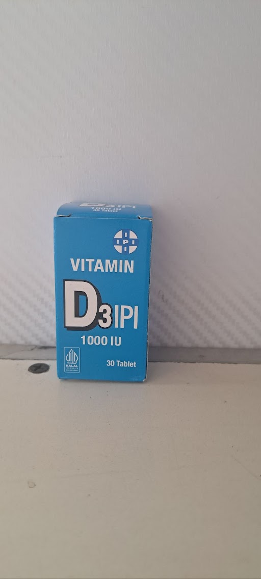 Vitamin D3 IPI 1000 IU isi 30 Tablet - Vitamin D IPI 1000IU | Lazada ...