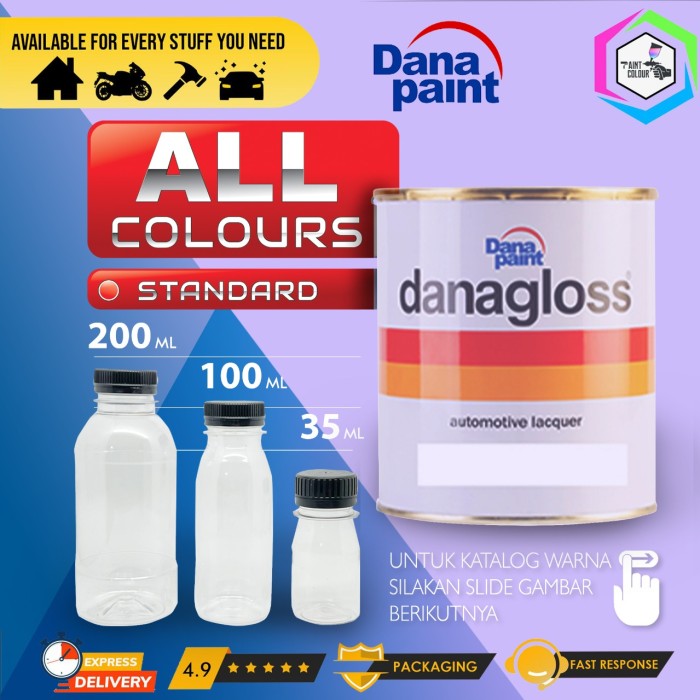 DANAGLOSS NC Standar All Color Cat duco/Kayu/besi/ Repack - Ecer ...