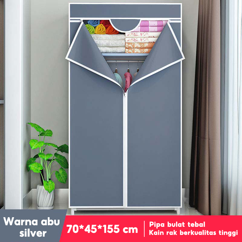LG Lemari Baju Multifungsi Dengan Tempat Gantungan Baju Dan Penutup ...