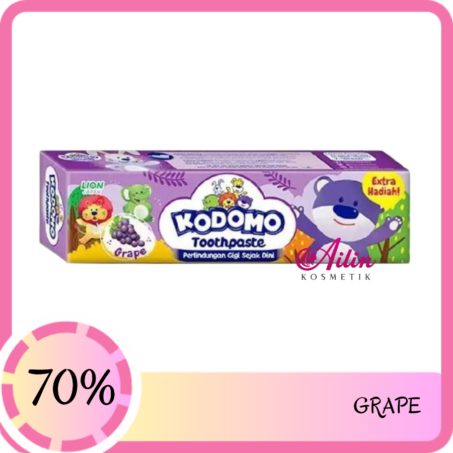KODOMO Toothpaste Pasta Gigi 45gr BPOM / Pasta Gigi Anak Odol | Lazada ...