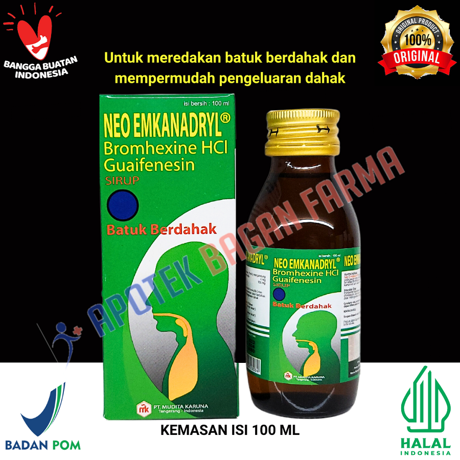 NEO EMKANADRYL SIRUP 100 ML | Lazada Indonesia