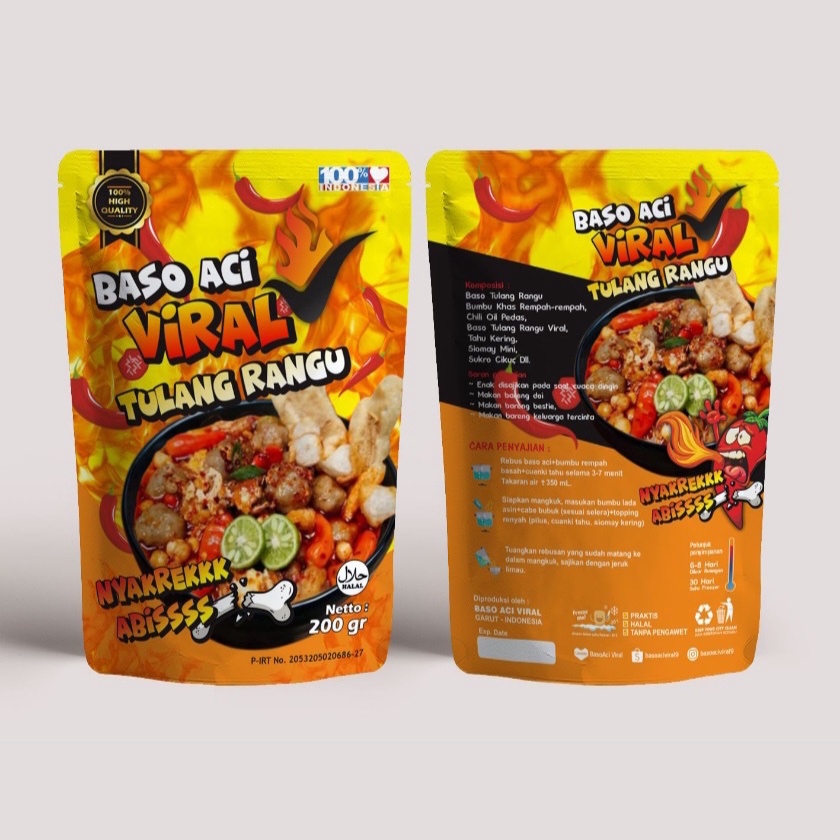 Baso Aci Viral TULANG RANGU | Bakso Aci | Boci Khas Garut | Boci VIRAL ...