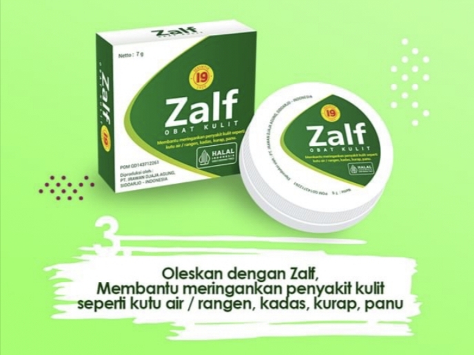 Zalf 19 Obat Panu Kadas Kurap | Lazada Indonesia